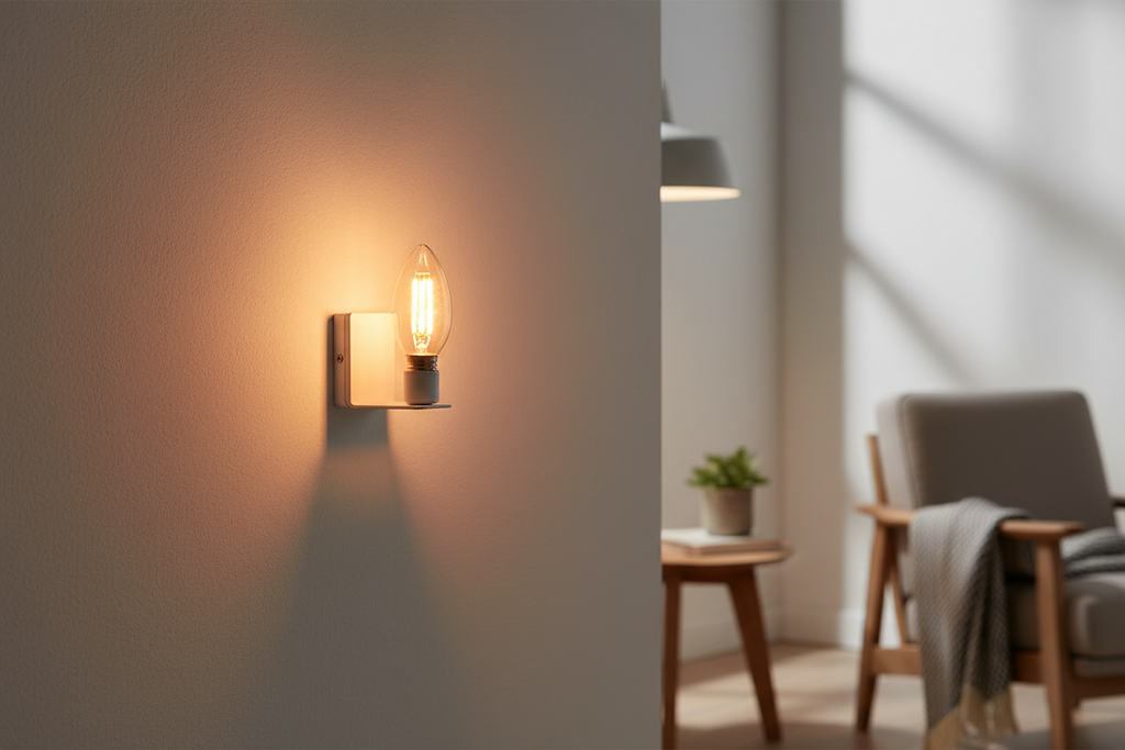 high quality long lasting 6 pack LED C7 Base Lamp Glass Pendant Lights ...